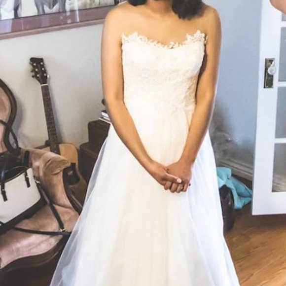 Dominique | Intimates & Sleepwear | Dominique White Satin Torsolette ...